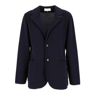 Lardini Homme, Vestes, Bleu, Taille: XL Giaccia Maglia