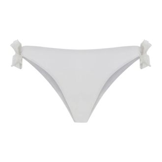 Brunello Cucinelli Techno-Jersey Bikinihose - - Swimwear - Damen - Wei&szlig; - L