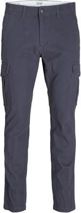 Jack & Jones JPSTMARCO JJJOE Cargo, Bleu fonc&eacute;, 33W x 34L