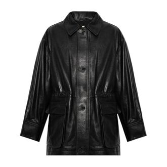 Arma Femme, Vestes, Noir, Taille: 36 FR Maeve Leather Jacket