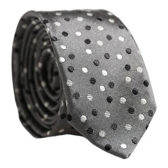 Dolce & Gabbana Verstellbare Krawatte - - Accessories - Herren - Grau - ONE SIZE