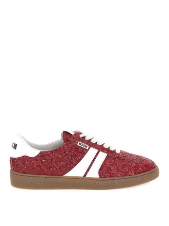 Msgm M. S.G. M. Baskets - Rouge