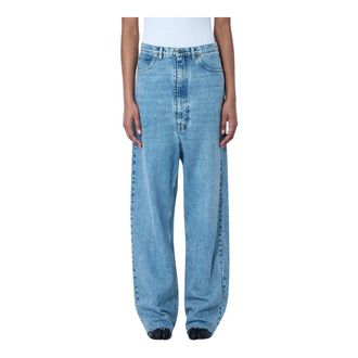 Maison Margiela Weit geschnittene Jeanshose - - Jeans - Damen - Blau - W28
