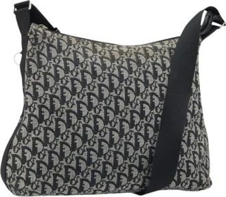 Dior Pre-owned Vintage Trotter Canvas Shoulder Bag - Femme - Pre-owned - Multicolore - Taille: ONE Size