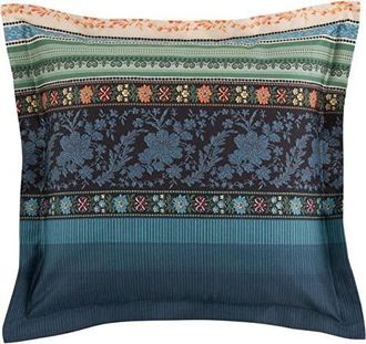 Bassetti Kissenhülle Orosei G1 aus 100% Baumwolle-Mako-Satin in der Farbe Grau, Maße: 65cm x 65cm, 9324332