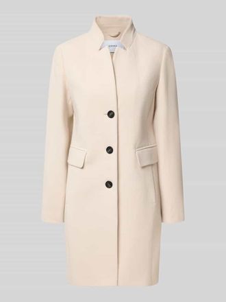 Comma Mantel mit Stehkragen