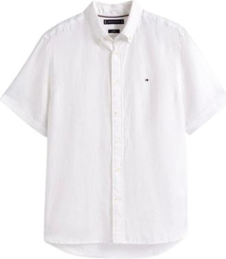Tommy Hilfiger Homme, Chemises, Blanc, Taille: XL Chemise boutonn&eacute;e Colletto