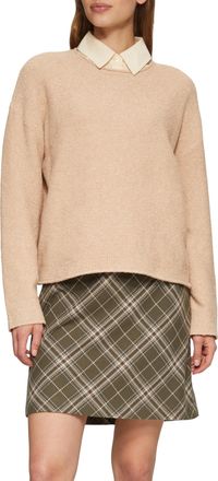 s.Oliver Weicher Strickpullover aus Bouclé