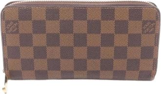 Louis Vuitton unisex, Pre-owned, Brun, Taille: ONE Size Portefeuille long (&agrave; deux volets) Pre-owned