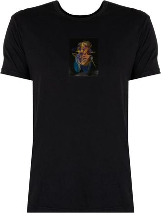 Diesel T-shirt - Homme - Tops - Noir - Taille: M