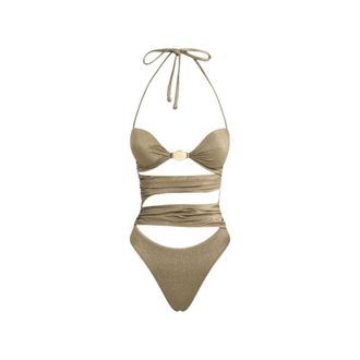 Moschino Damen, Bademode, Gr&uuml;n, 2XLGr&ouml;&szlig;e