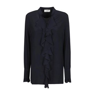 Seafarer Milly Shirt mit Raffungen - - Blouses & Shirts - Damen - Schwarzk - L