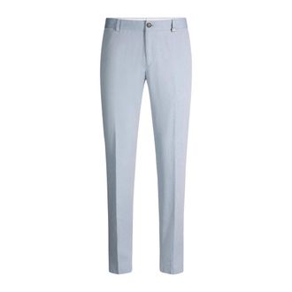 Joop Chino-Hose mit feiner Textur - - Trousers - Herren - Blau - 2XL
