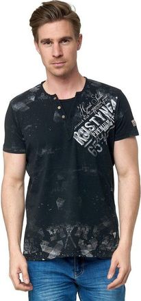 Rusty Neal T-Shirt im coolen Used-Look-Design