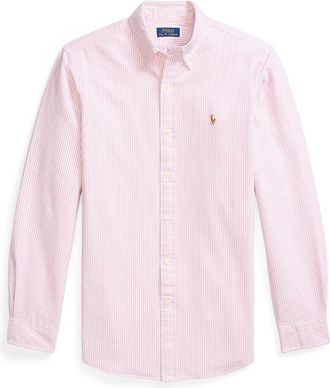 Ralph Lauren Oxfordhemd mit Streifenmuster, Custom Fit in