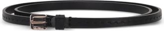 Max Mara ceinture perfor&eacute;e - Noir