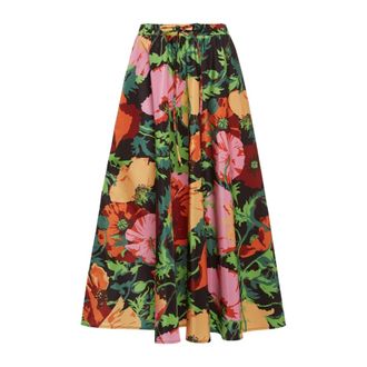 La DoubleJ Rock mit Kordelzug - - Skirts - Damen - Gr&uuml;n - L