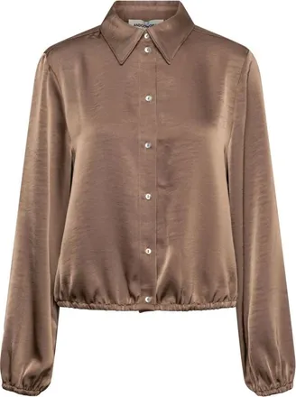 &Co Woman Damen, Blusen & Hemden, Braun, 2XLGr&ouml;&szlig;e