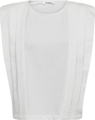 Co'Couture Femme, Tops, Blanc, Taille: 38 FR Selma Smock Strap Top