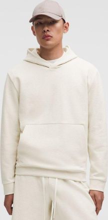 lululemon Strukturierter Hoodie mit Spacer-Konstruktion f&uuml;r M&auml;nner - Gr&ouml;&szlig;e 2XL in Light Ivory
