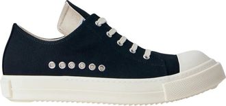 Rick Owens Homme, Chaussures, Noir, Taille: 40 EU Extreme Low Baskets