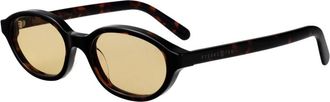 Maison Margiela unisex, Accessoires, Brun, Taille: 51 MM Lunettes 2 Lunettes de soleil