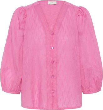 Kaffe Femme, Blouses et Chemises, Rose, Taille: 36 FR Shirt