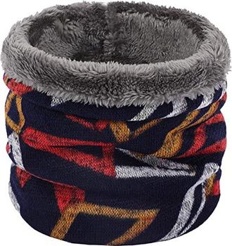 Generic &Eacute;charpe dhiver cache-cou pour homme et femme - Tricot chaud - En polaire chaude - Coupe-vent, 6, Taille unique