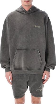 Represent Represent, Homme, Sweatshirts et sweats &agrave; capuche, Gris, Taille: L Owners Club Script Sweat &agrave; capuche