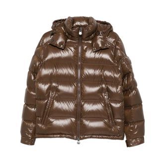 Moncler Homme, Vestes, Brun, Taille: 2XL Maya Jacket