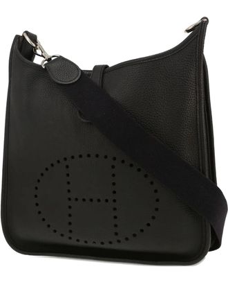Hermès sac porté épaule Evelyne - Noir