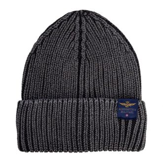 Aeronautica Pigmentgef&auml;rbte Baumwollm&uuml;tze Grau - - Accessories - unisex - Grau - L