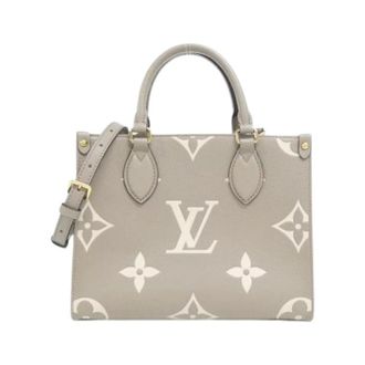 Louis Vuitton Sac cabas Pre-owned Monogram Empreinte - Femme - Pre-owned - Beige - Taille: ONE Size