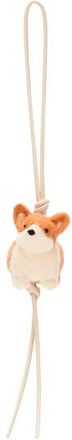 Loewe Bijou de sac corgi en feutre et cuir de veau