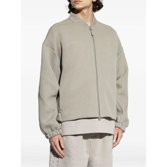 adidas Cotton-blend Performance Track Jacket - Beige