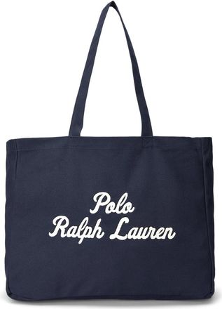 Ralph Lauren Canvas-Reisetasche mit gesticktem Label-Schriftzug in
