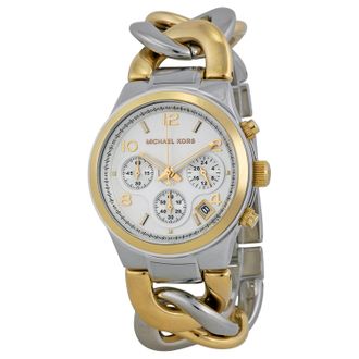 Michael Kors Damenuhr Quartz Silber Gold