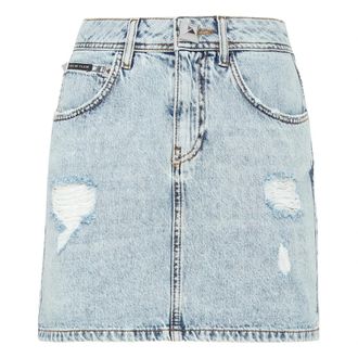 Philipp Plein Minirock - - Skirts - Damen - Blau - W29