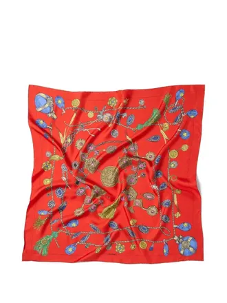 Versace Foulard 90X90 Stampa Broken Jewels