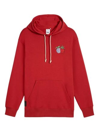 Puma x One Piece hoodie &agrave; imprim&eacute; graphique - Rouge