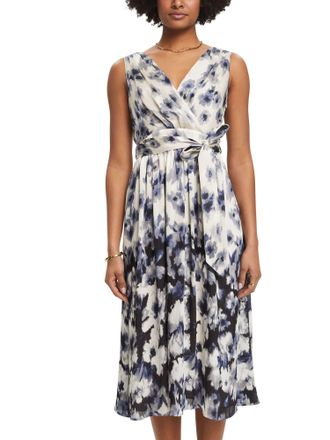 Esprit Collection Damen 023eo1e340 Kleid, 003/Black 3, 36