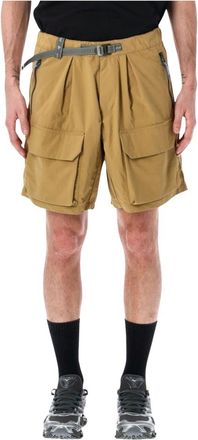 And Wander Homme, Sport, Beige, Taille: L Twill Cargo Short