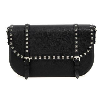 Valentino Garavani Rockstud Crossbody Bag - - Bags - Herren - Schwarzk - ONE SIZE