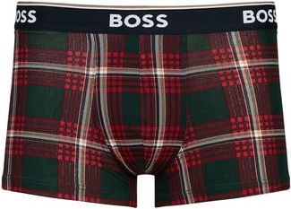 HUGO BOSS Lot de 3 boxers en coton m&eacute;lang&eacute;