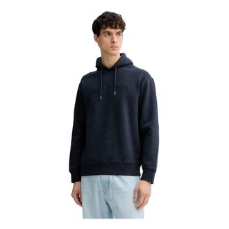 Marc O'Polo Logo Hoodie - - Sweatshirts & Hoodies - Herren - Blau - S