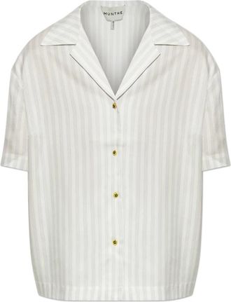 Munthe Femme, Blouses et Chemises, Blanc, Taille: 42 FR Brianda Shirt