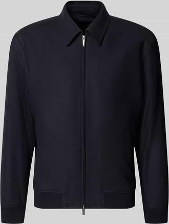 HUGO BOSS Slim Fit Bomberjacke mit Schurwoll-Anteil Modell P-Hanry-BMB-WG-264