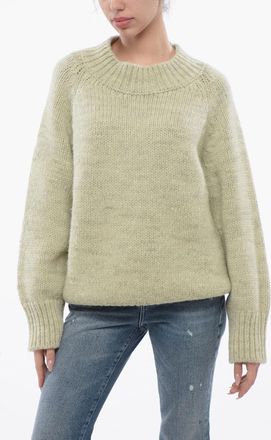 Maison Margiela MM4 Rundhalspullover aus Alpakamischung Maison Margiela