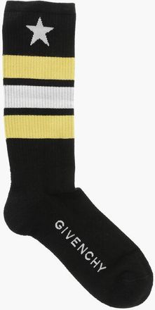 Givenchy Cotton Terry Socks with Contrasting Bands size 43-46