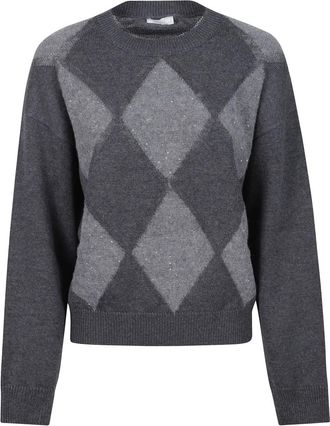 PESERICO Femme, Pulls, Gris, Taille: 42 FR Pull Peserico
